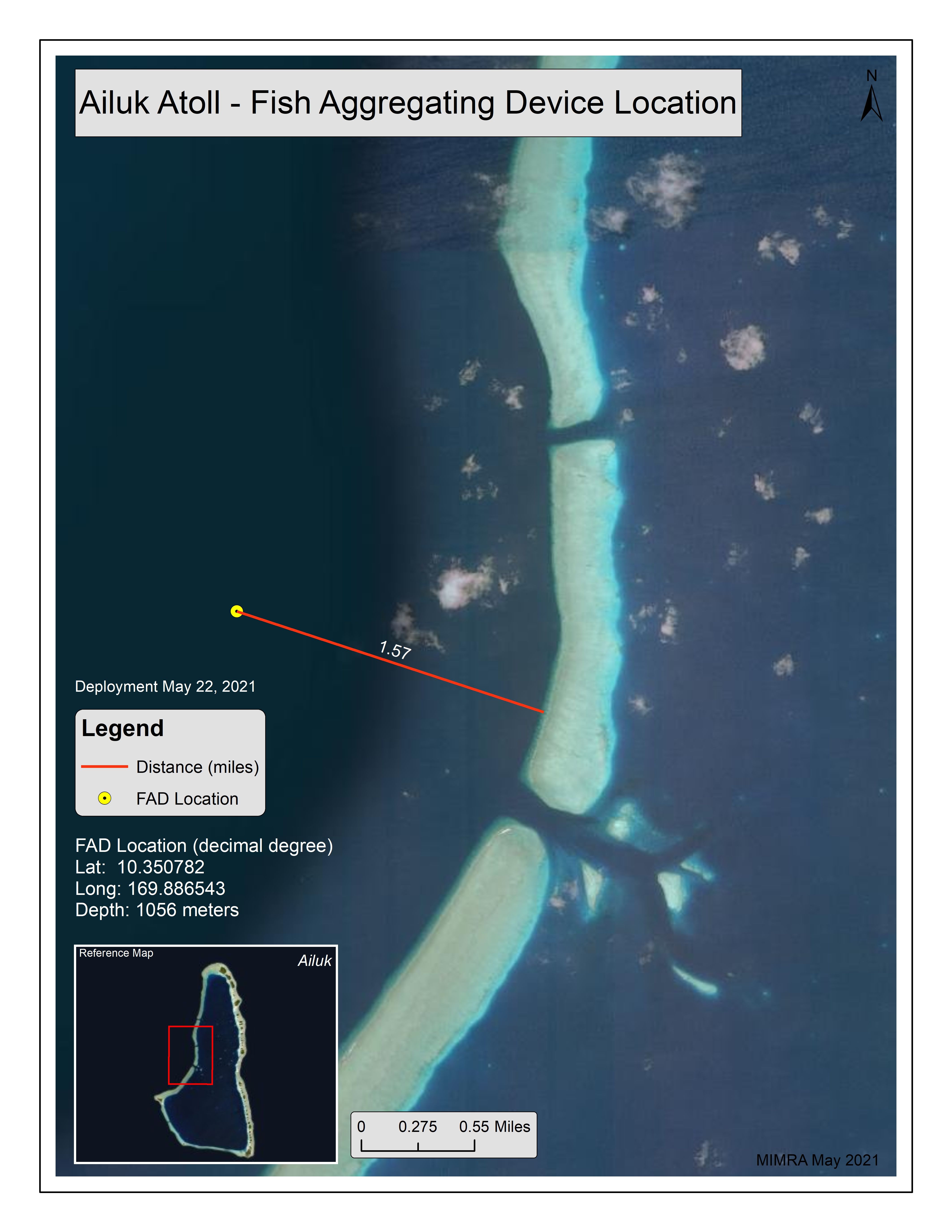 2021 Ailuk FAD - Ailuk, MH - Marshall Islands Marine Resources Authority