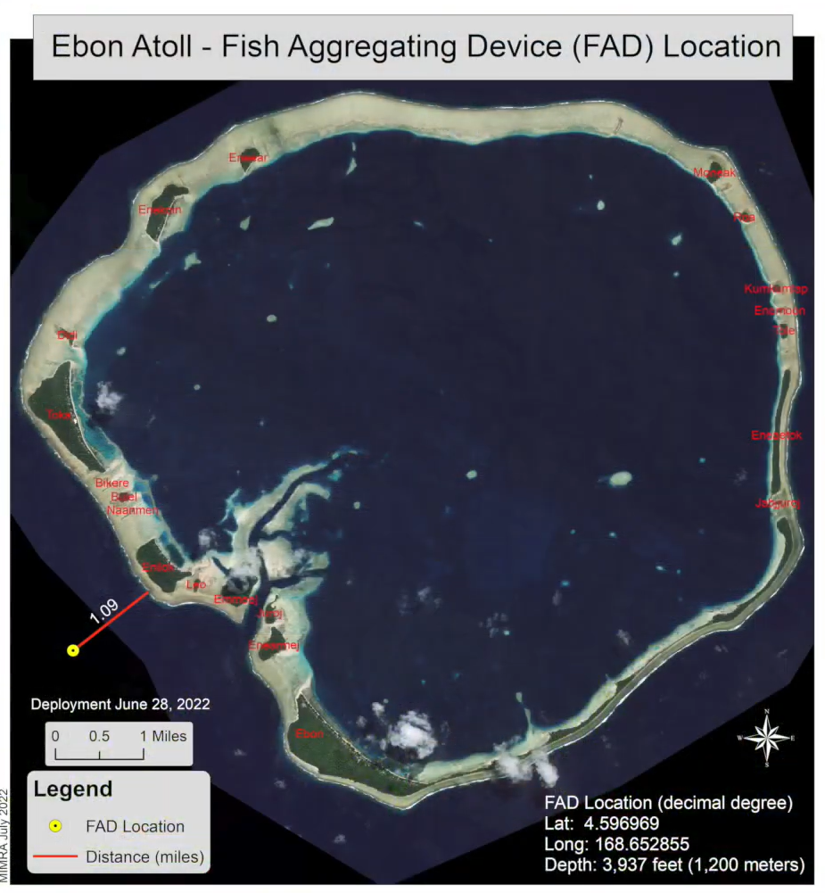 2022 Ebon FAD - Ebon, MH - Marshall Islands Marine Resources Authority